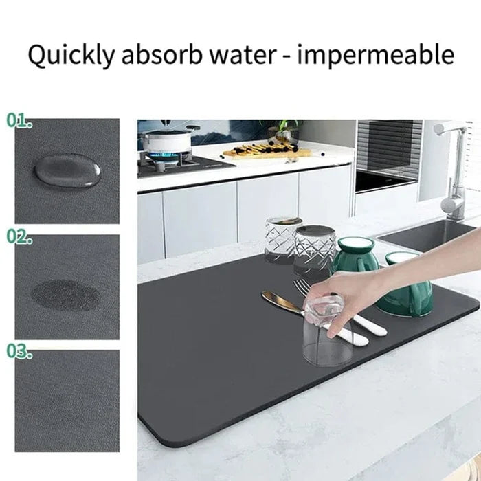💥Kitchen Super Absorbent Draining Mat – charnent