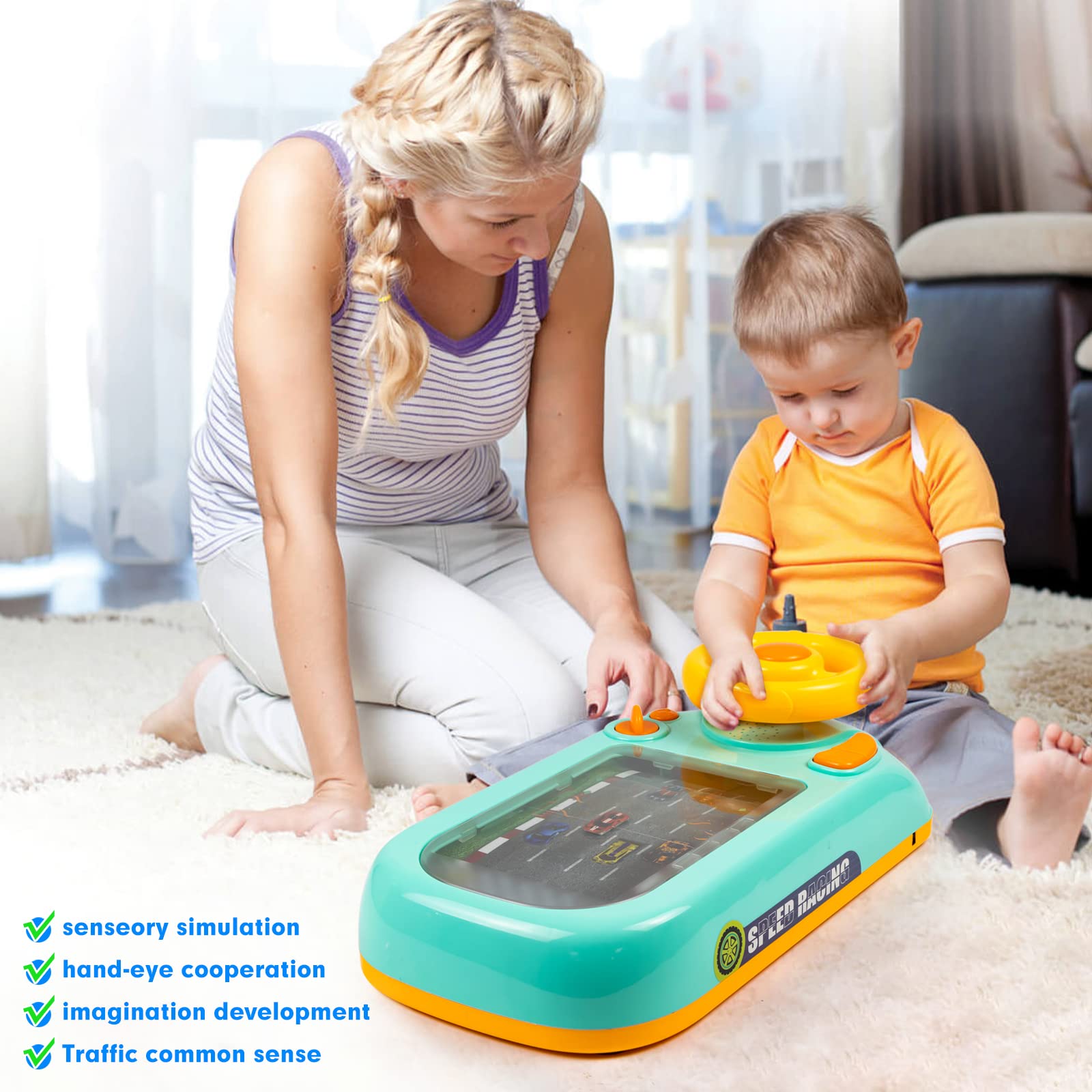 New Driving Steering Wheel Toy🎁 – charnent