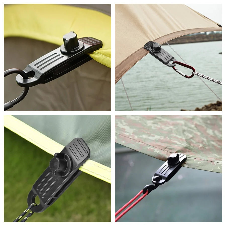Heavy Duty Tarp Clips - Secures Tarps, Tents, Awnings, Banners or Cove ...