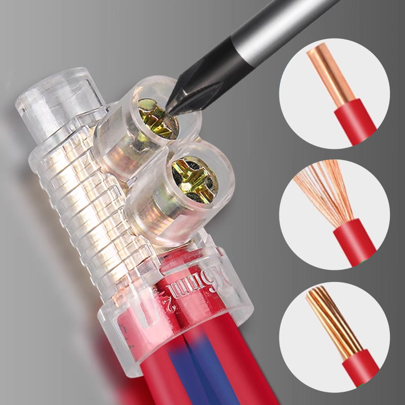 10 PCS Transparent Wiring Closed-End Wire Connectors – charnent